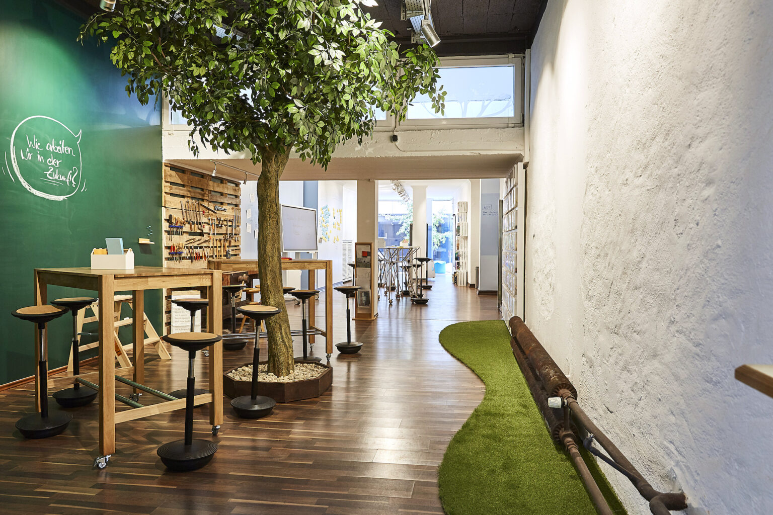 Workshopraum Düsseldorf zur Miete • zentrale Lage • New Work Lab