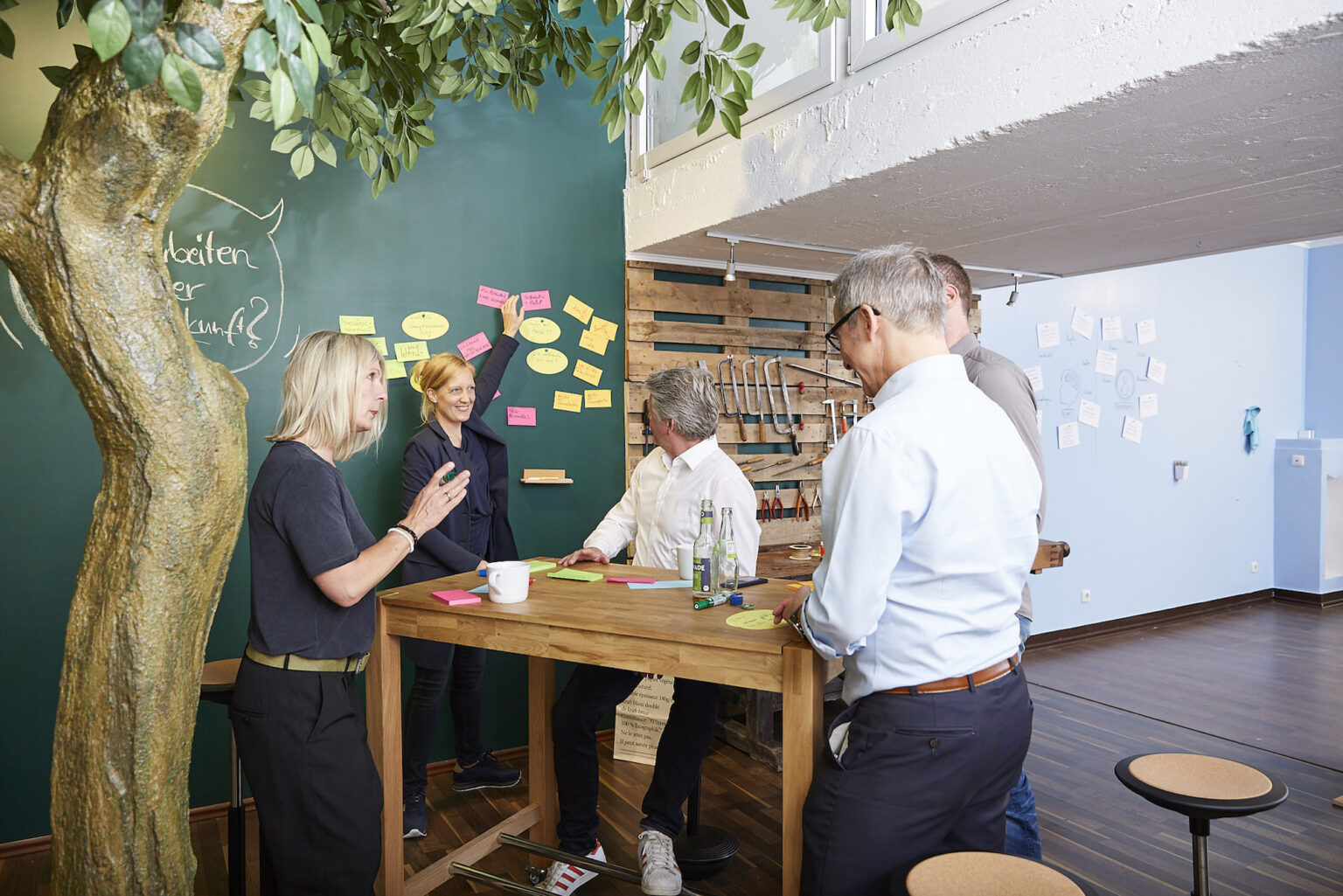 Workshopraum Düsseldorf zur Miete • zentrale Lage • New Work Lab